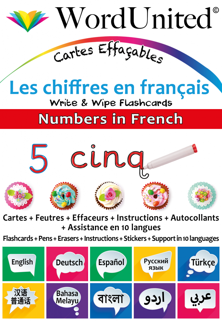French Colour by Numbers 1-6 - WordUnited