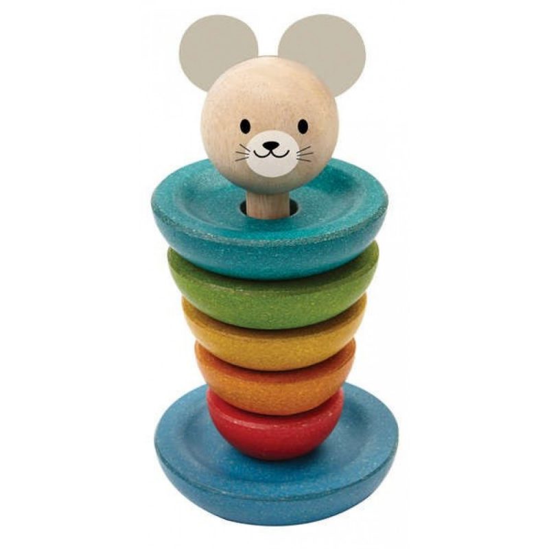Plan Toys Mouse Stacking Ring (Eco Toy) - WordUnited