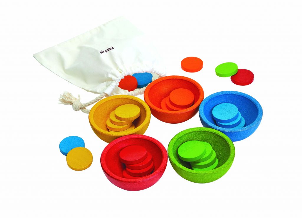 Plan Toys Sort & Count Sorting Cups - WordUnited