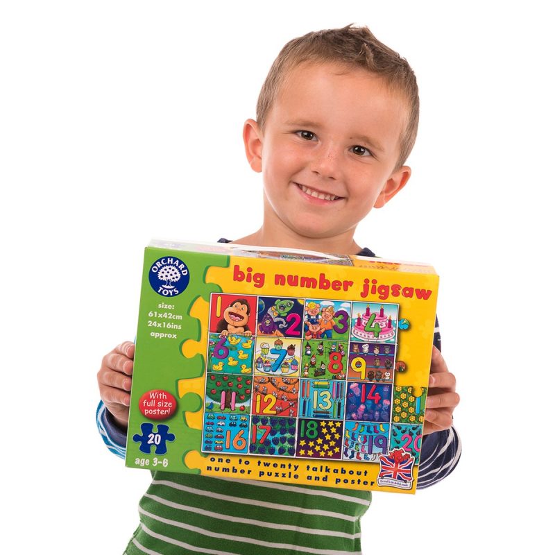 Orchard Toys Big Number Jigsaw (Puzzle) - WordUnited