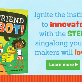 Barefoot Books - My Friend Robot (Book + CD) - WordUnited