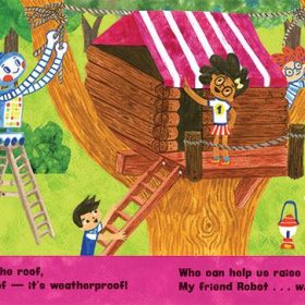 Barefoot Books - My Friend Robot (Book + CD) - WordUnited