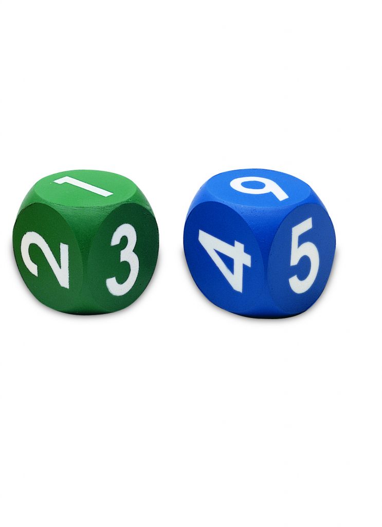 Learning Resources Foam Number Dice - WordUnited