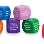 Learning Resources Conversation Dice Cubes - WordUnited