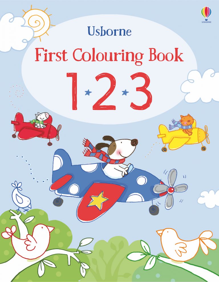 123 - Usborne First Colouring Book - WordUnited