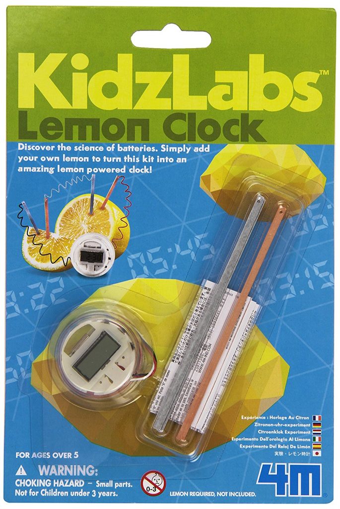4M KidzLabs Lemon Clock - WordUnited