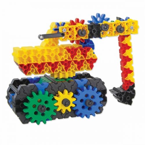 Morphun Gearphun Construction Starter Building Bricks Set (400 Blocks ...