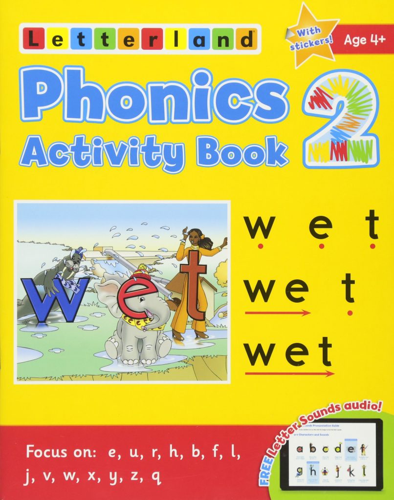 Phonics Activity Book 2 (Letterland Book + Stickers) - WordUnited
