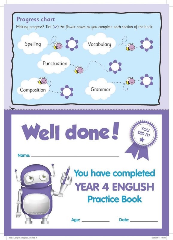 National Curriculum English Practice Book for Year 4 (100 Practice ...