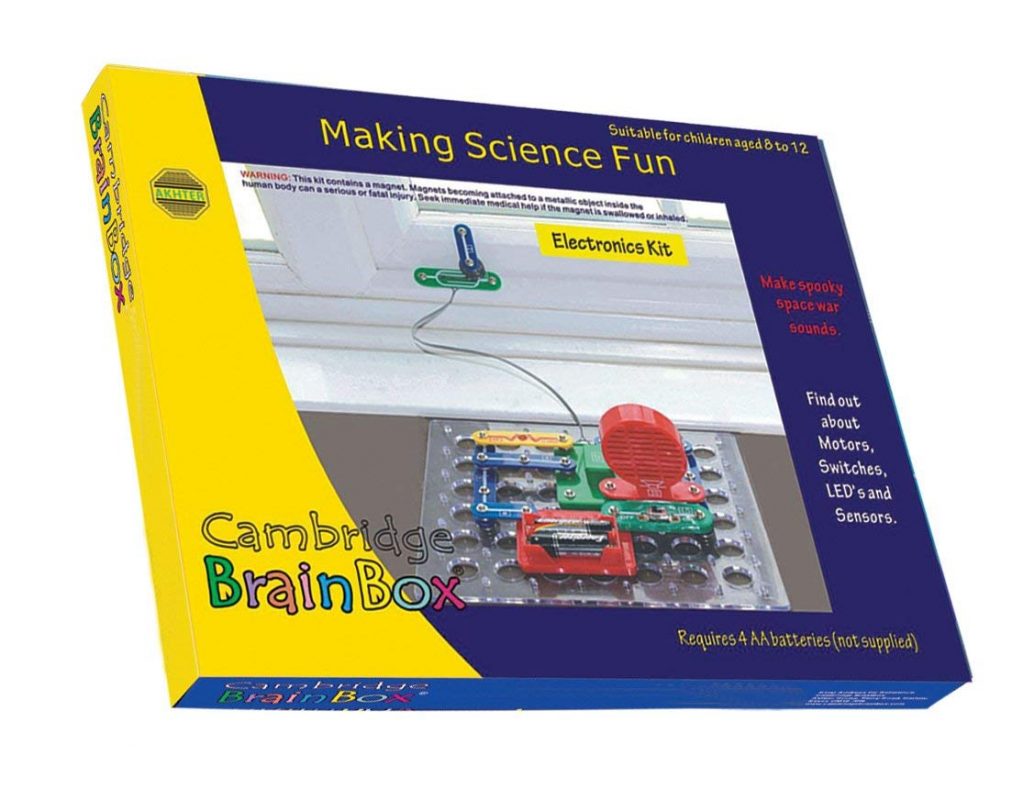 Cambridge Brainbox Making Science Fun Electronics Construction Kit ...