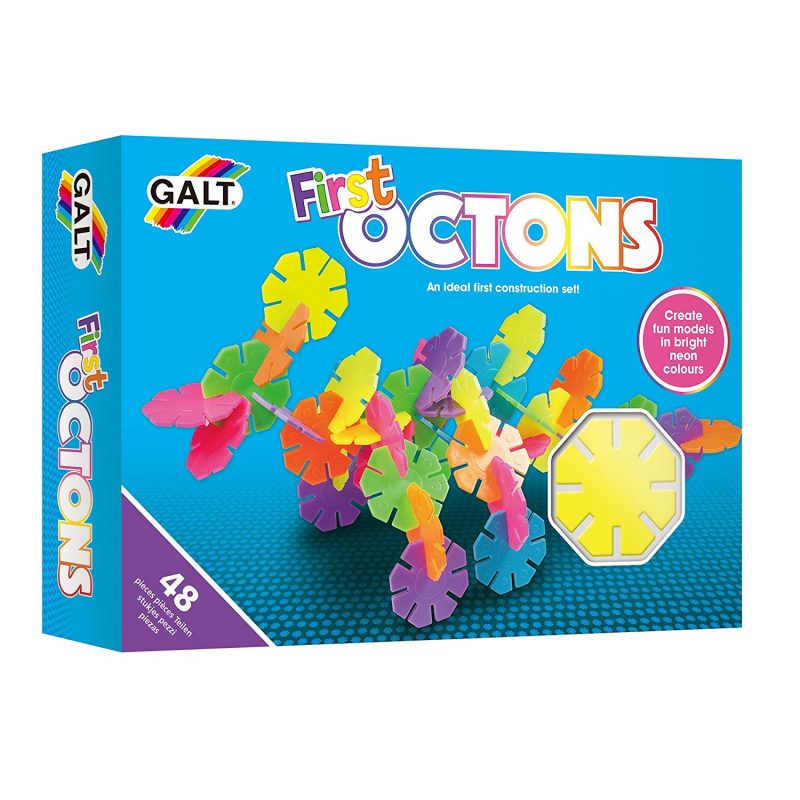Galt Toys First Octons (Construction Building Set - 48 Pieces) - WordUnited