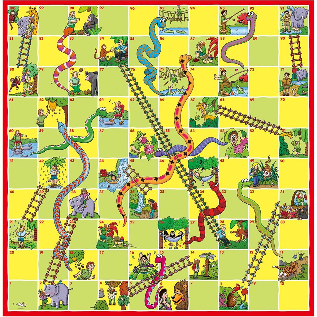 Galt Toys Snakes & Ladders and Ludo (Board Game Set) - WordUnited