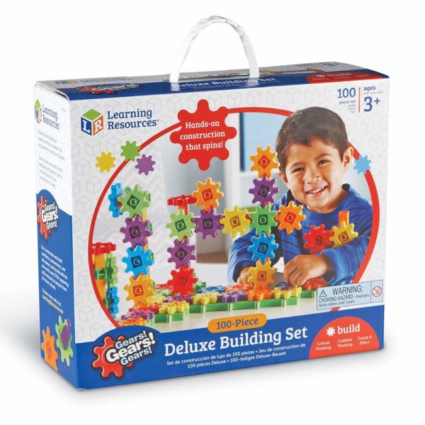 Learning Resources Gears! Gears! Gears! Deluxe Building Construction ...
