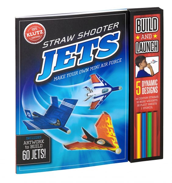 Straw Shooter Jets Build Flying Planes (Klutz STEM kit) - WordUnited