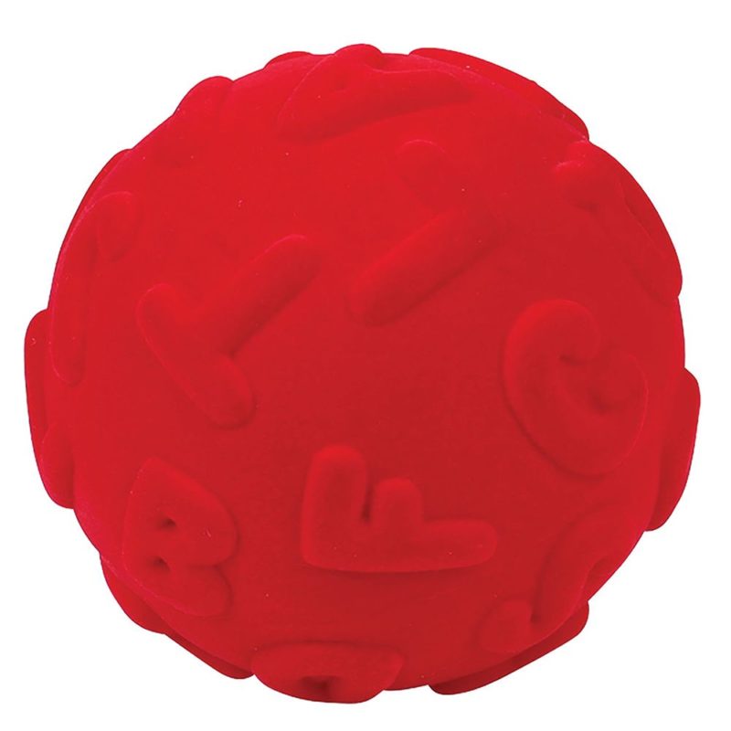Rubbabu Letter Textured & Tactile Uppercase Alphabet Sensory Ball (Red ...