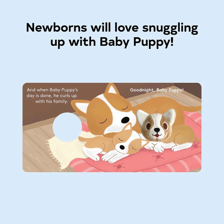 Baby Puppy: Finger Puppet Book - WordUnited