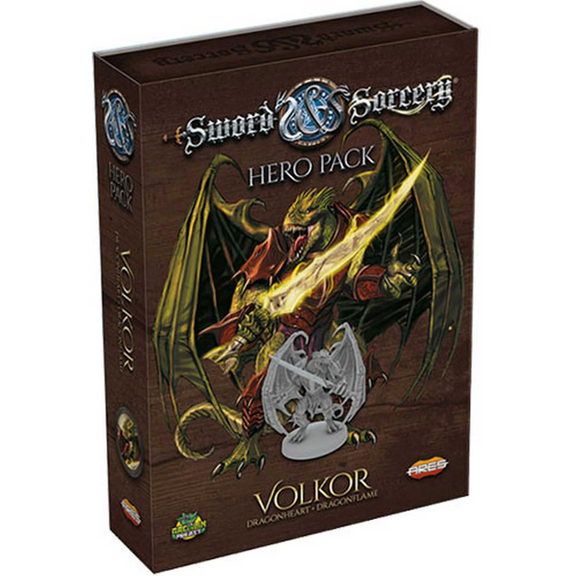 Sword & Sorcery: Hero Pack - Volkor Dragonheart/Dragonflame - WordUnited
