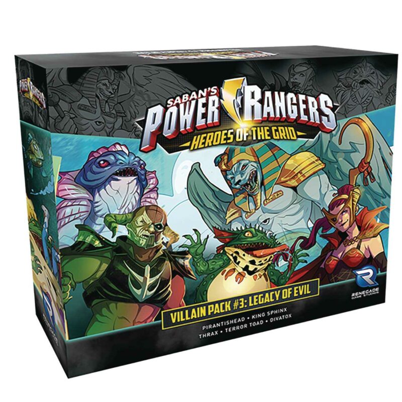 Power Rangers: Heroes of the Grid: Villian Pack #3: Legacy of Evil ...